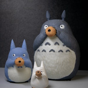 Totoro Family, High Quality 12K Resin 3D Printed Abs Figurine, Studio ...