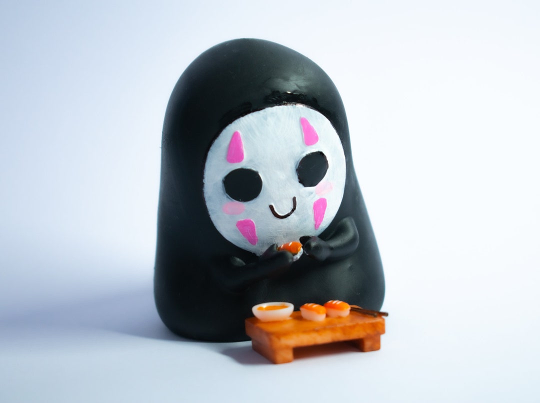 Kaonashi No Face 3D Printed Resin Figure / Studio Ghibli Spirited Away ...