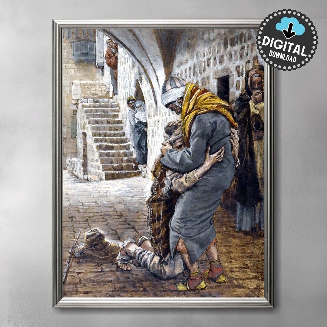The Return of the Prodigal Son, printable wall art from the original ...