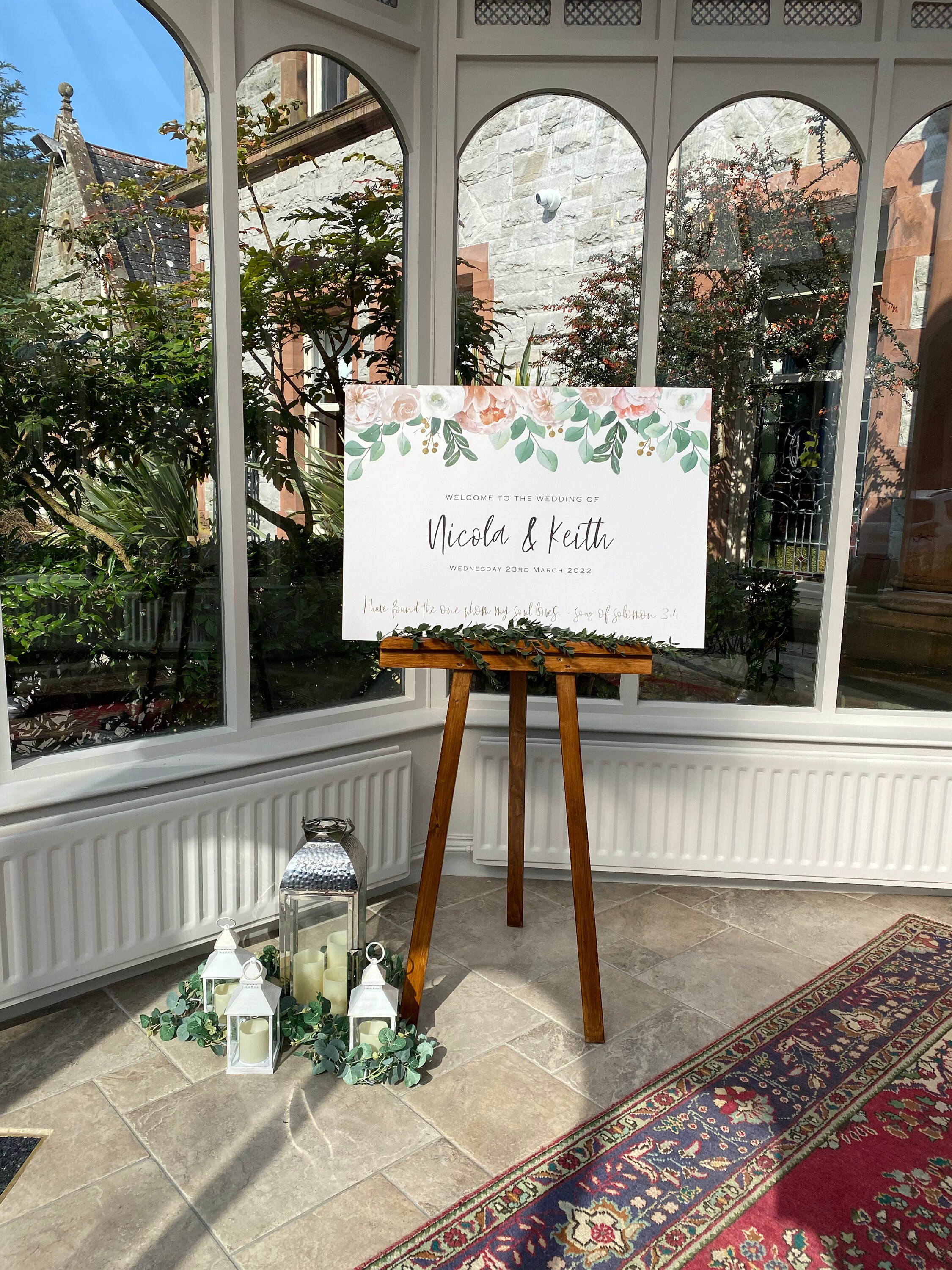 Easel Stand, Wedding Easel, Wedding Sign Stand - Etsy UK