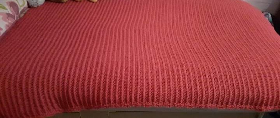 Bright Pink Blanket - Etsy
