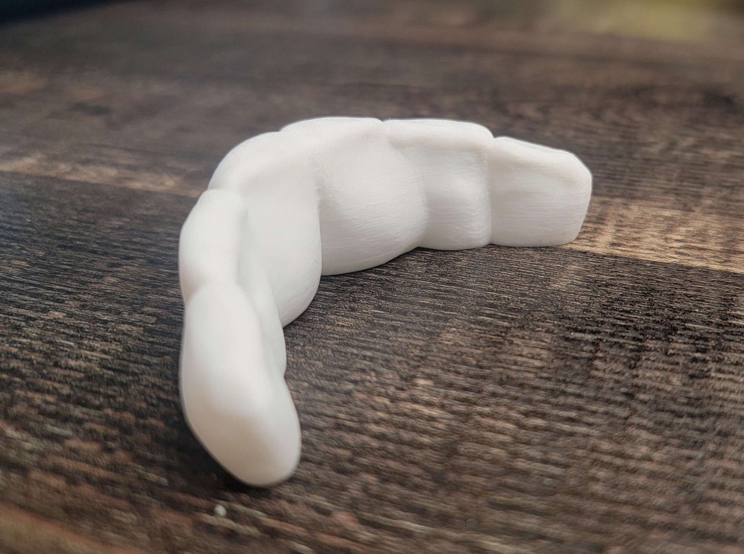 3D Printed Toony Herbivore Fursuit Teeth V2 (no Base) - Etsy