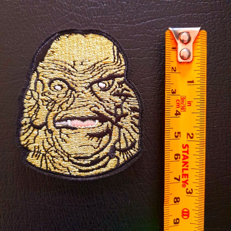 The Creature Embroidered Patch Vintage Style B Movie's Monster Decal ...