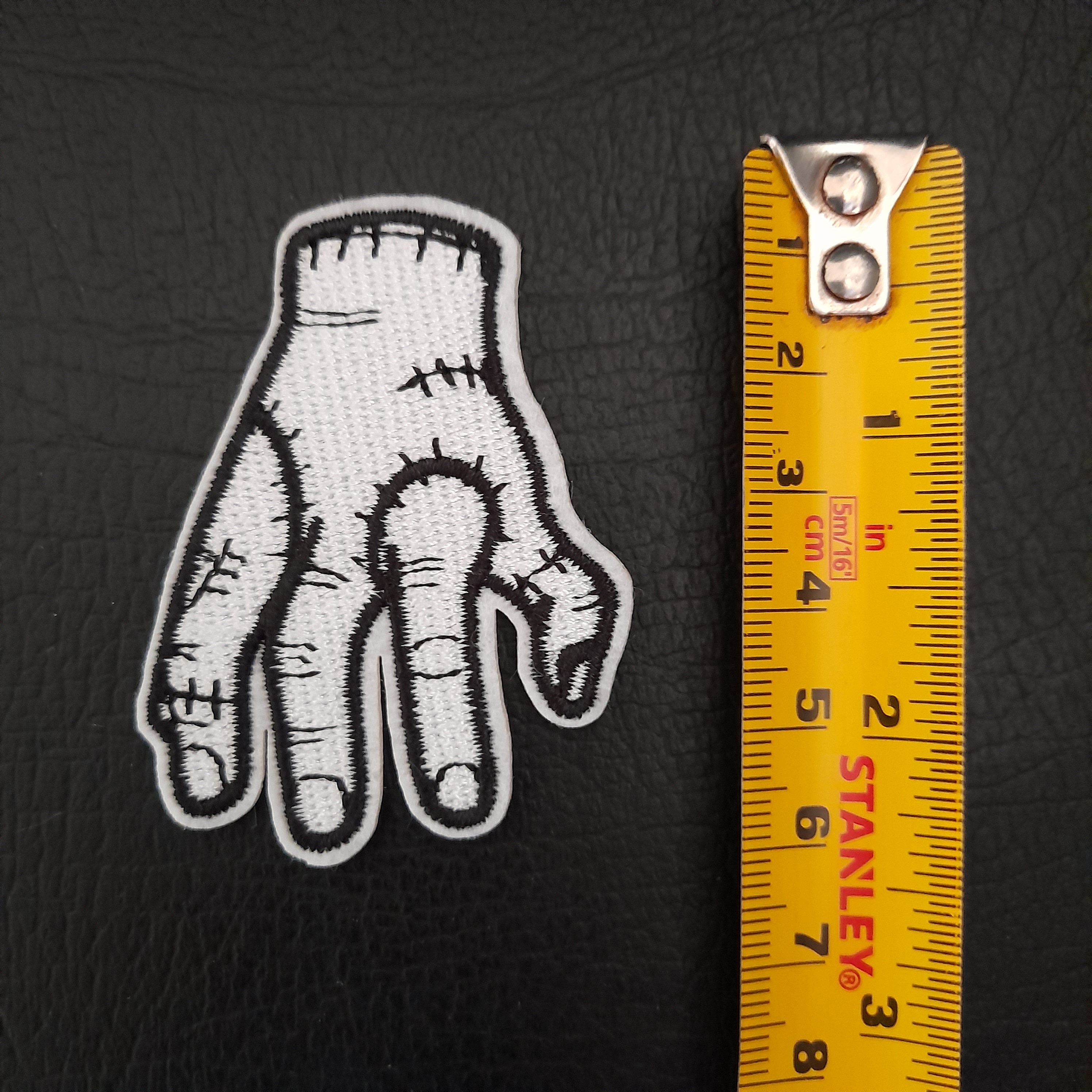 Hand Embroidered Patch Vintage Style Black & White Movie Decal Iconic ...