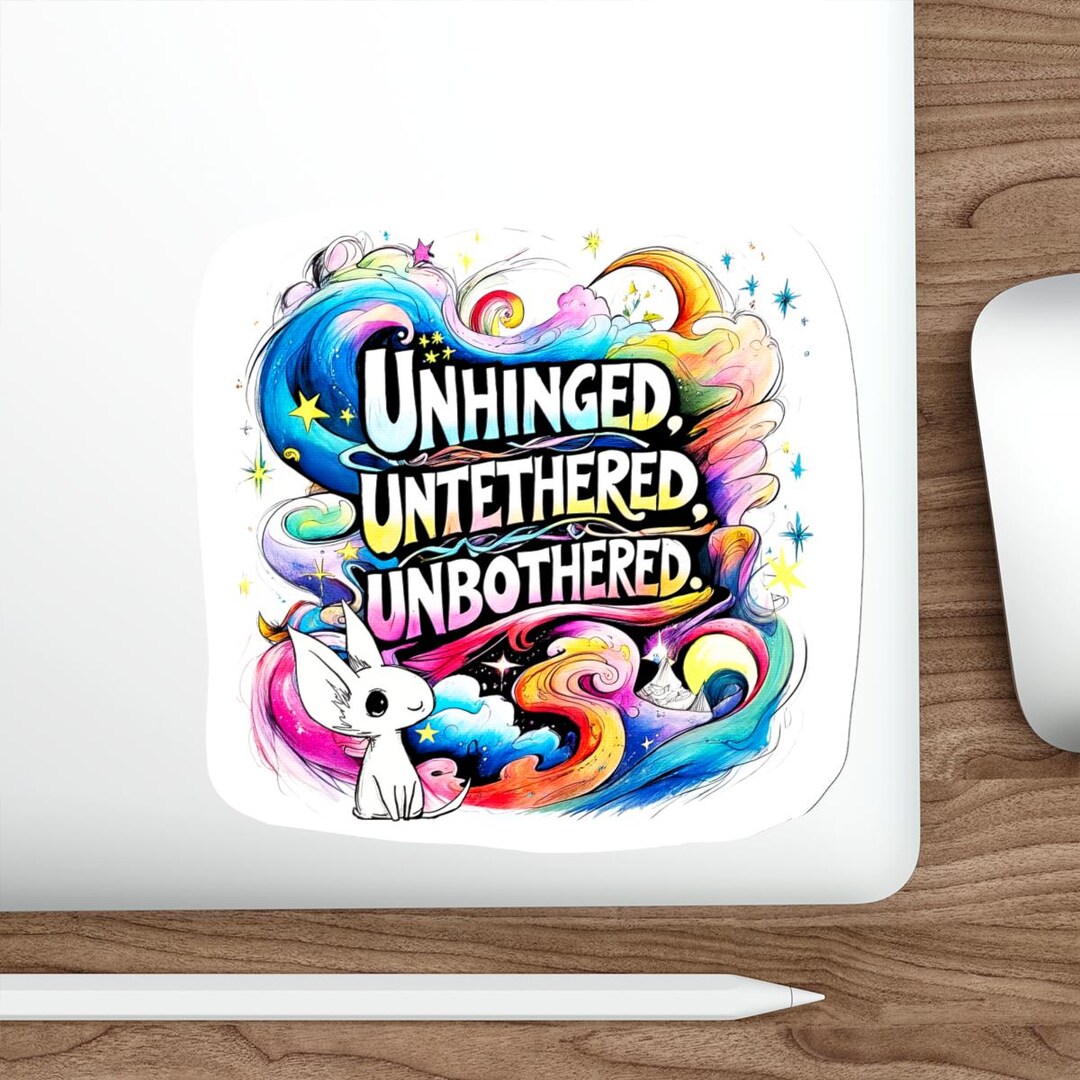 Whimsical Alien Vinyl Sticker - Waterproof Die-cut Decal - Etsy