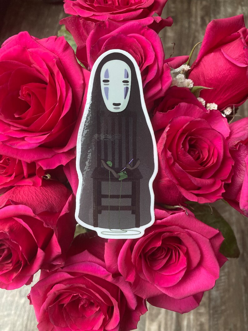 No Face Crochet Sticker 2.5 Inch Art By: Piece.of.paper - Etsy