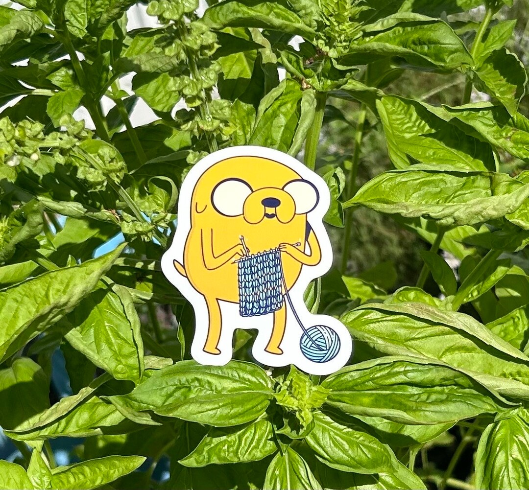 Jake Knit Sticker - Etsy