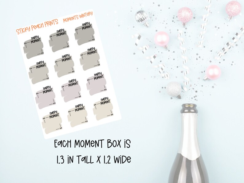 Happy Moment Instant Printable Sticker Download: Memory Planning ...