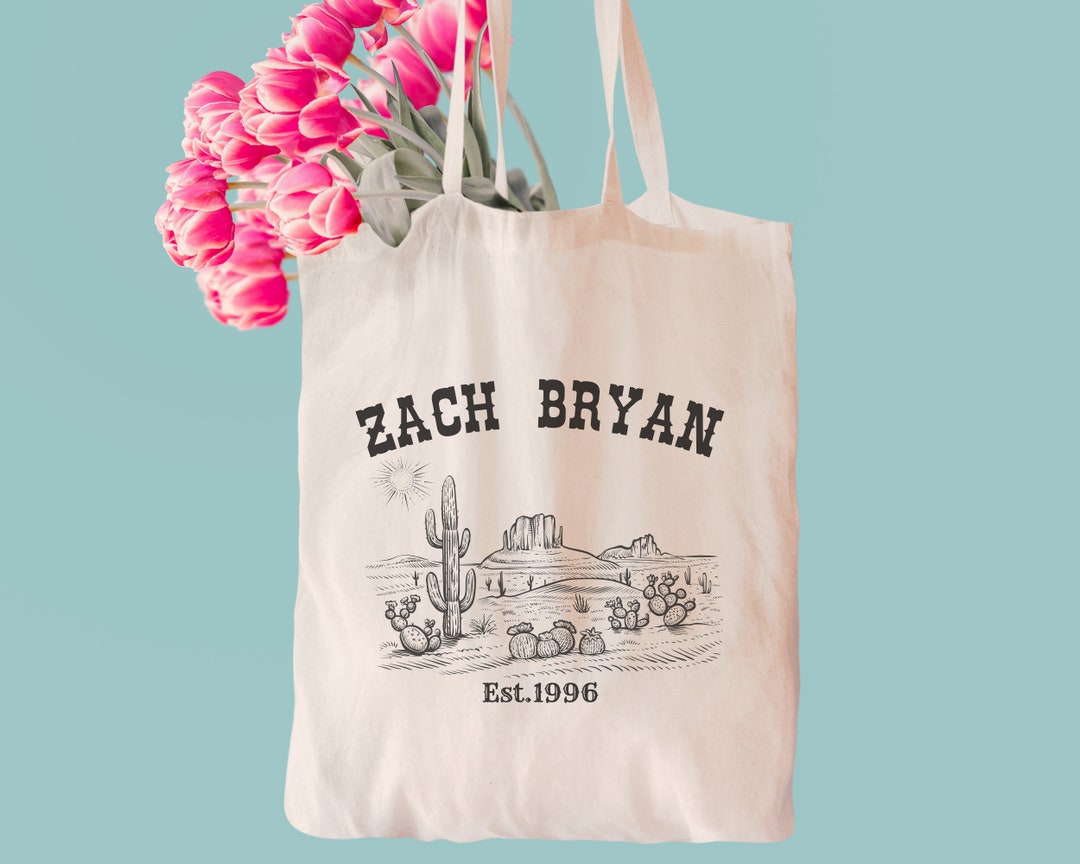 Zach Bryan Tote Bag, Zach Bryan Merch, Zach Bryan Fan Bag, Country ...