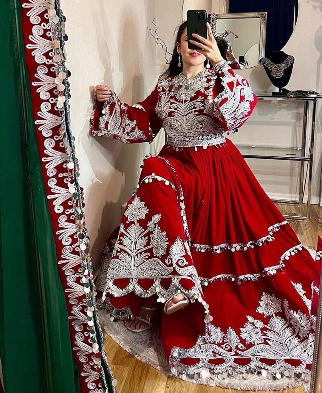 Afghan Kuchi Handmade Dress - Etsy