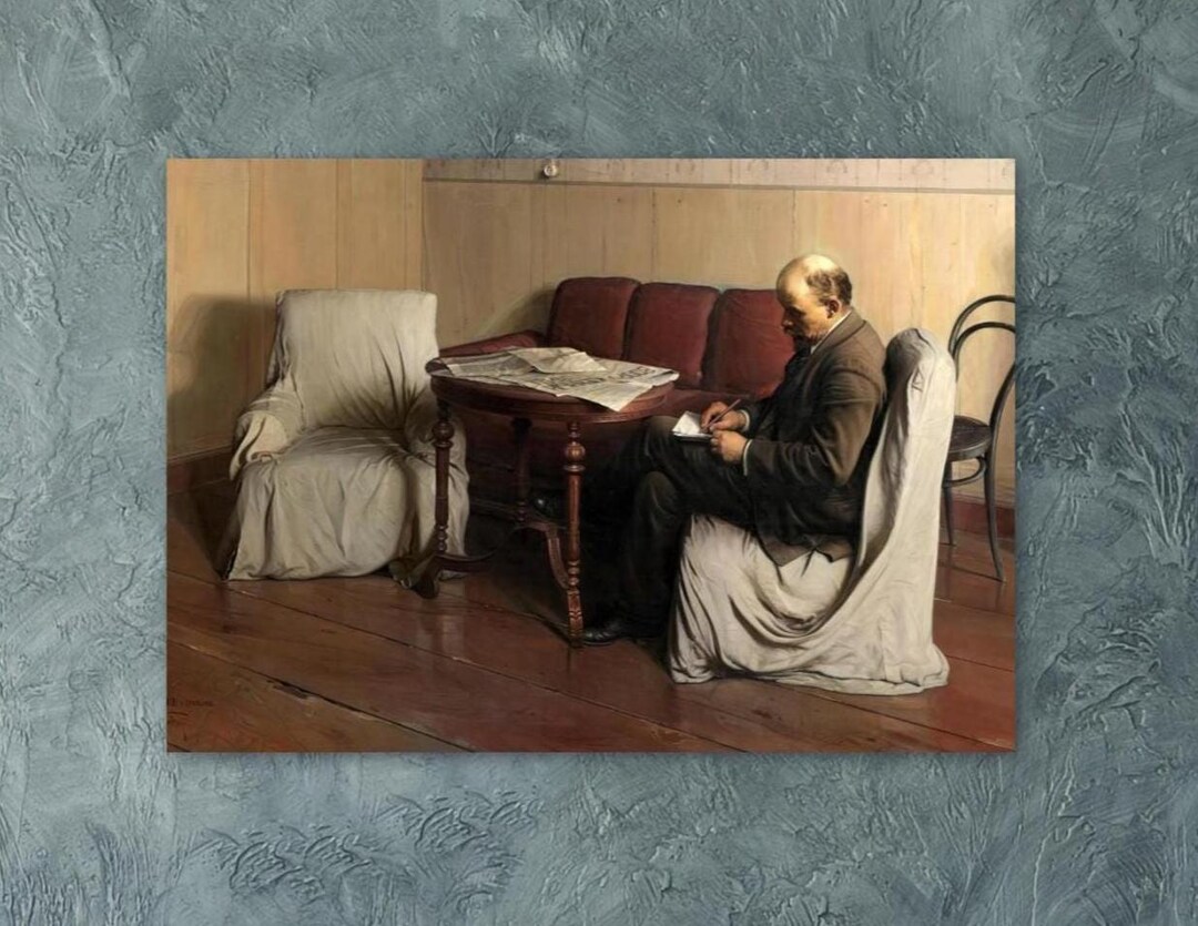 Lenin in Smolny – Soviet Masterpiece by Isaak Brodsky (reprint) - Etsy