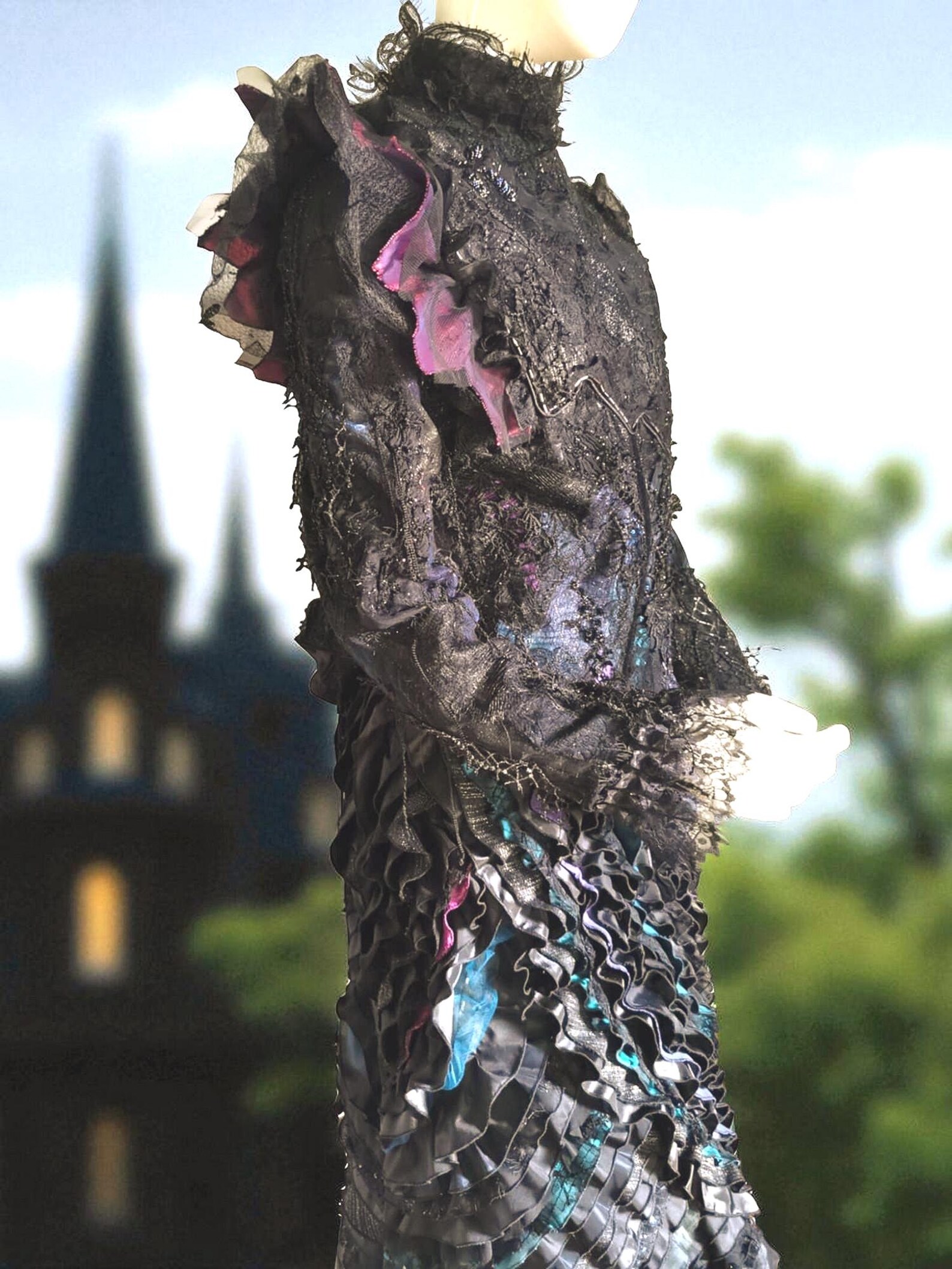A Costume Inspired by the Character of Elphaba the Witch From the ...