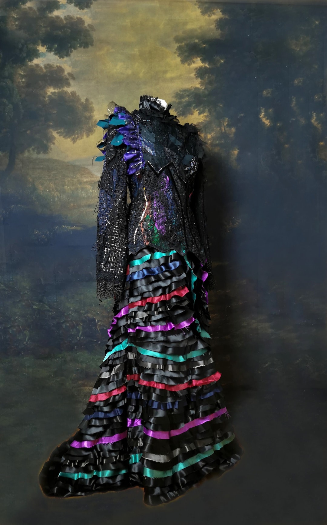 A Costume Inspired by the Character of Elphaba the Witch From the ...