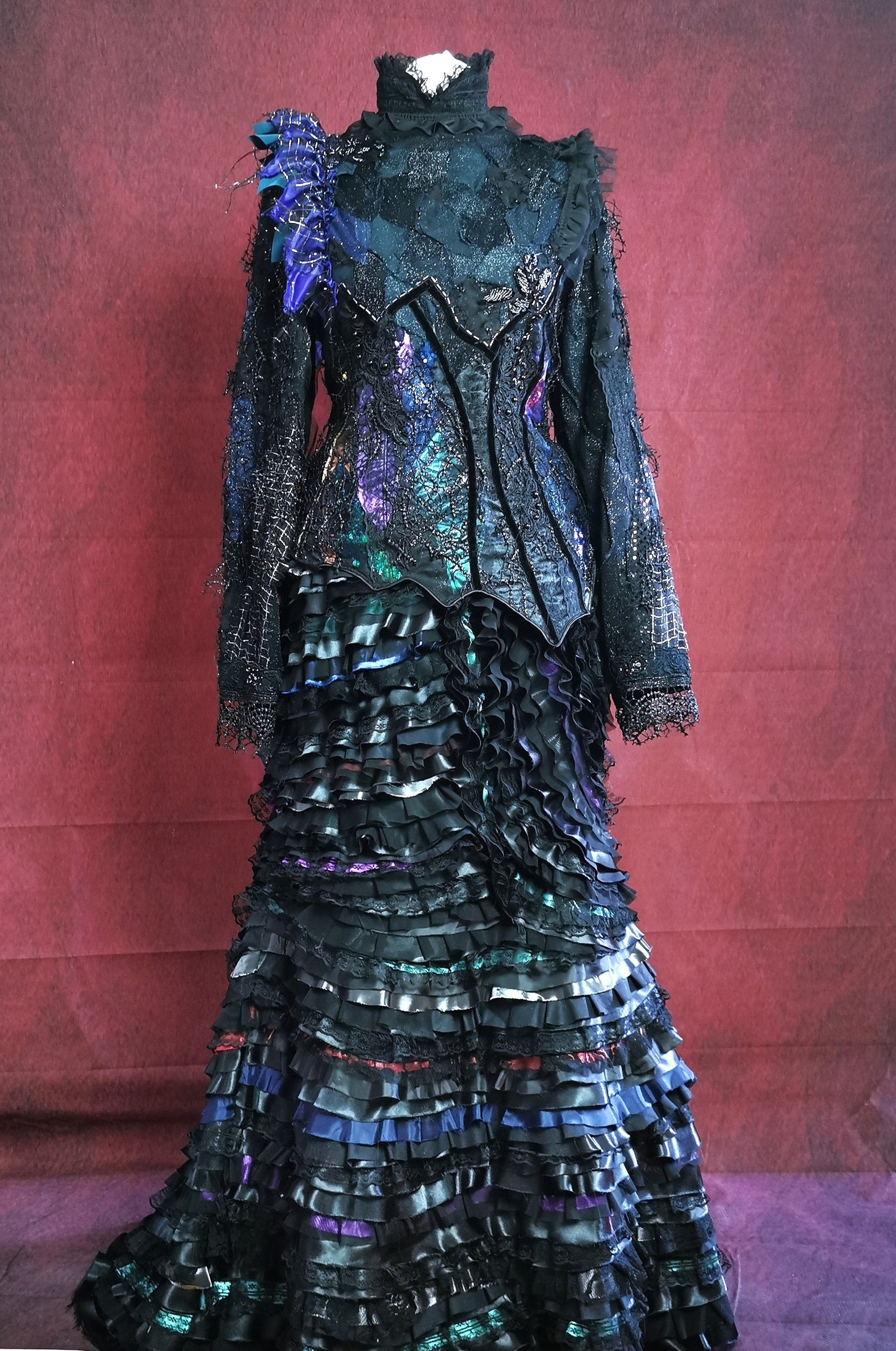 A Costume Inspired by the Character of Elphaba the Witch From the ...