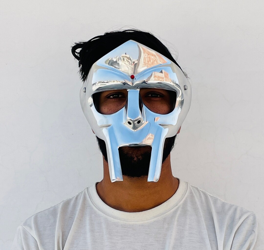 Mf Doom Mask, Roman Gladiator Helmet Face Mask, Mf Doom Medieval Viking ...