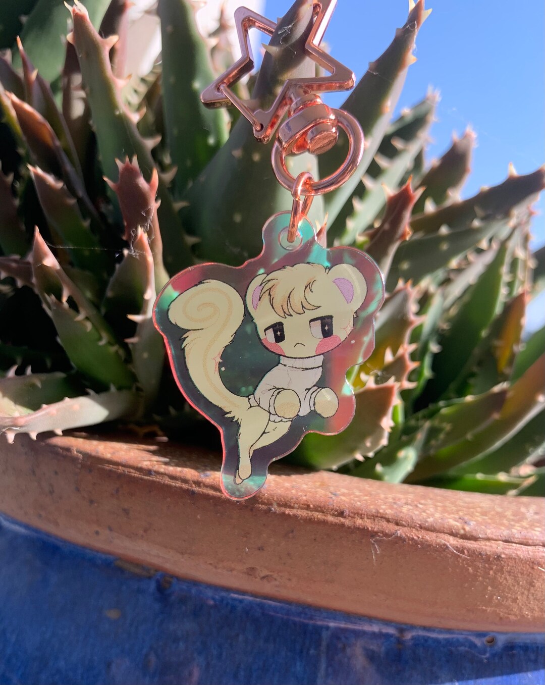 FANMADE Marshal Animal Crossing Keychain - Etsy