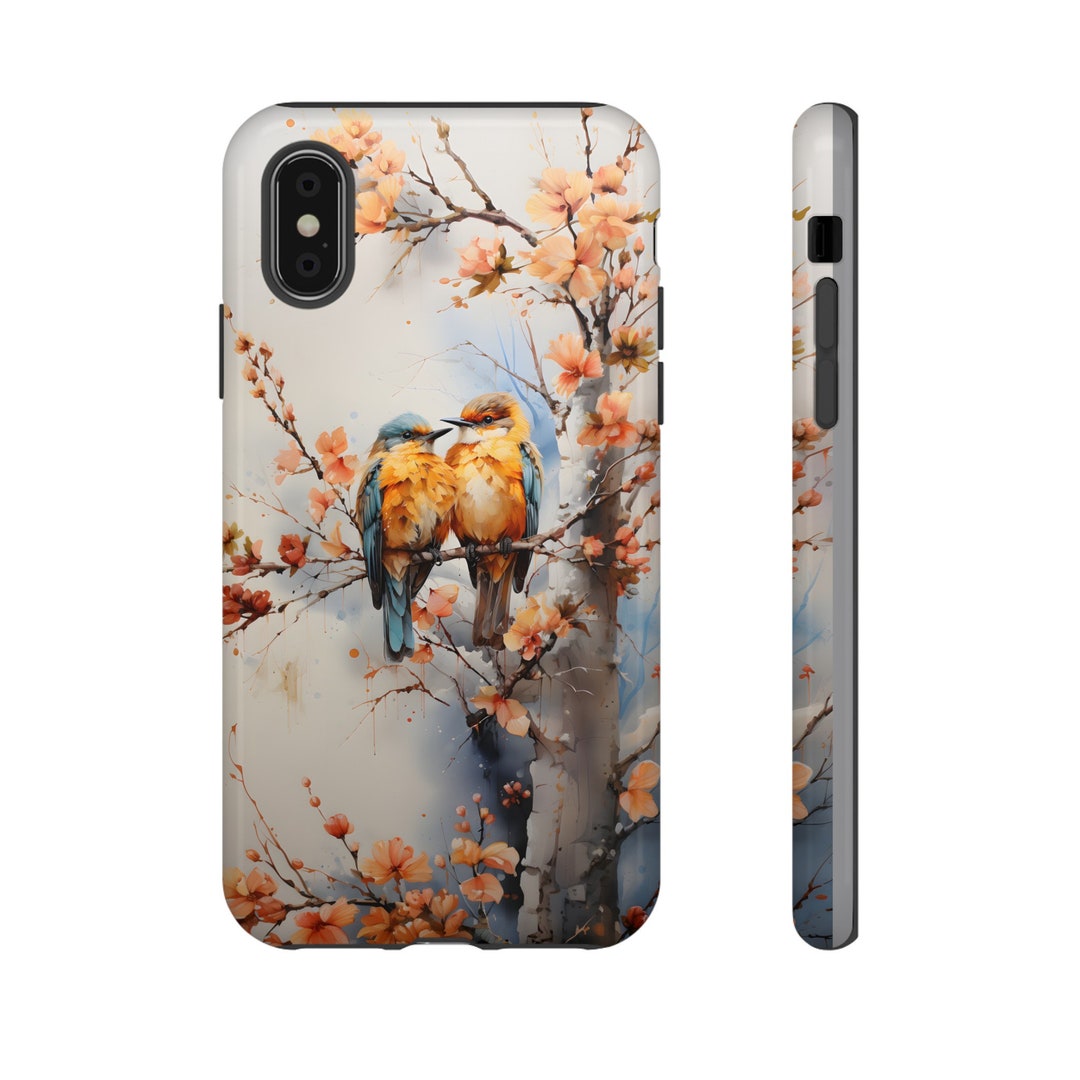 Colorful Bird Cell Phone Case, Bird Lover Phone Cover, Iphone, Samsung ...
