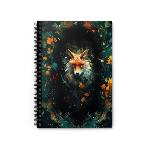 Fox Notebook - Etsy