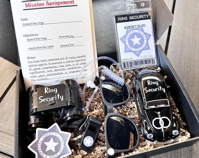 Ring Bearer Proposal Gift Box Set, Personalized Ring Bearer Gift Ideas ...