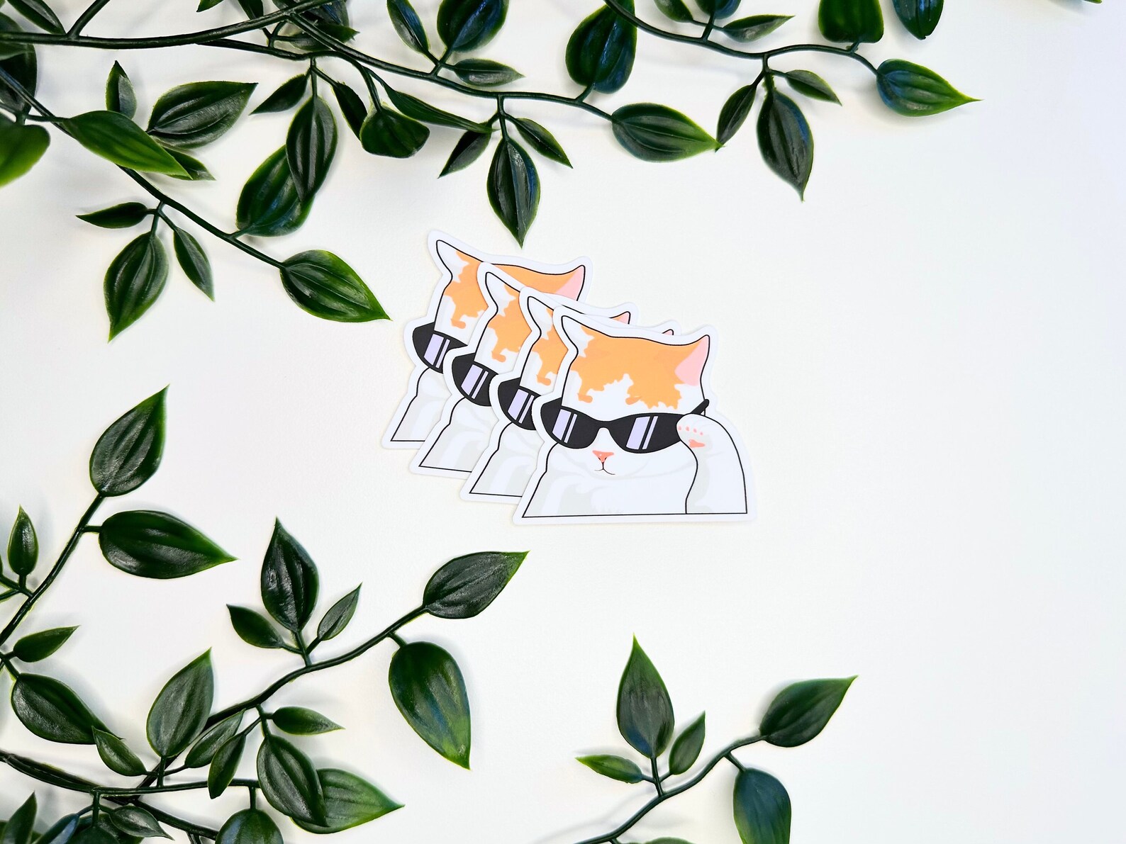 Cat Sticker Meme Hydroflask Sticker Kawaii Laptop Stickers - Etsy