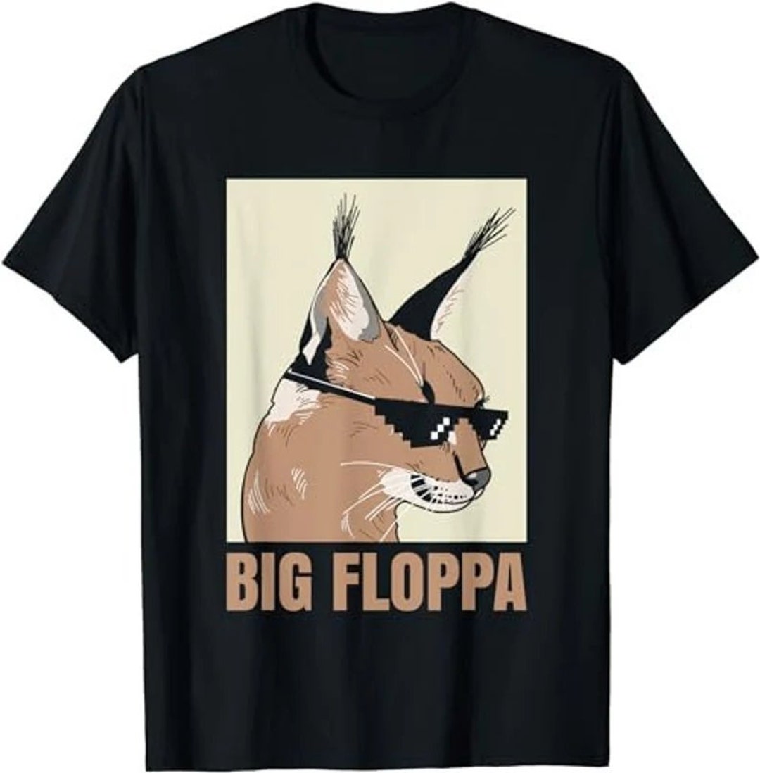 Big Floppa Meme Cat Caracal Cool Funny Cats Caracals Lover - Etsy