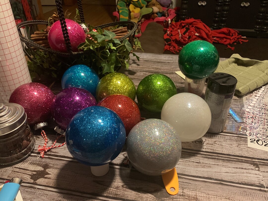 Custom Glitter Ornaments You Select the Theme - Etsy