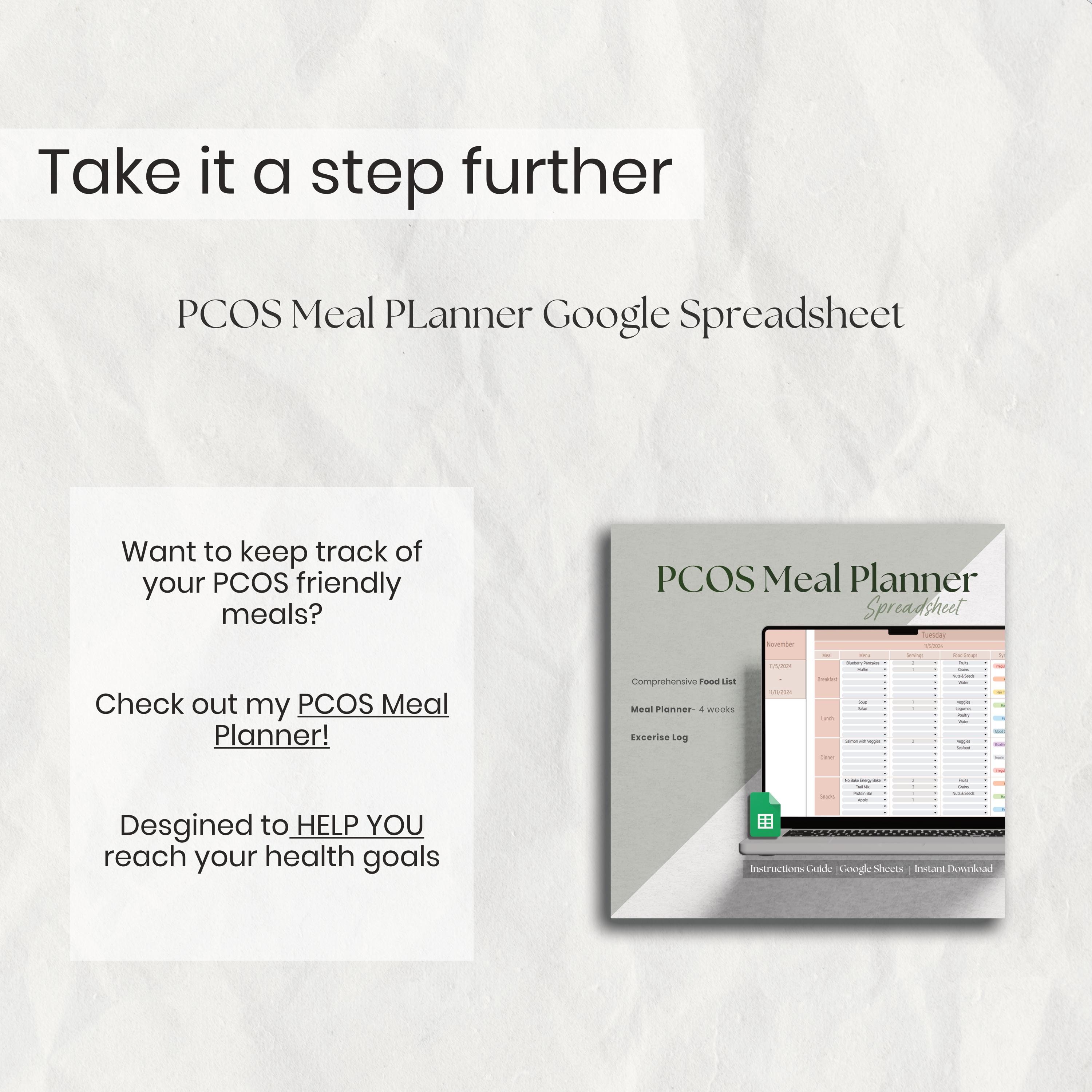 PCOS Food List PDF, Pcos Diet Food Plan, Hormone Health Guide Grocery ...