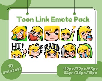 Toon Link dorito Emote for Twitch or Discord - Etsy