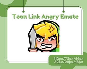 Toon Link Emotes for Twitch or Discord 10 Pack - Etsy