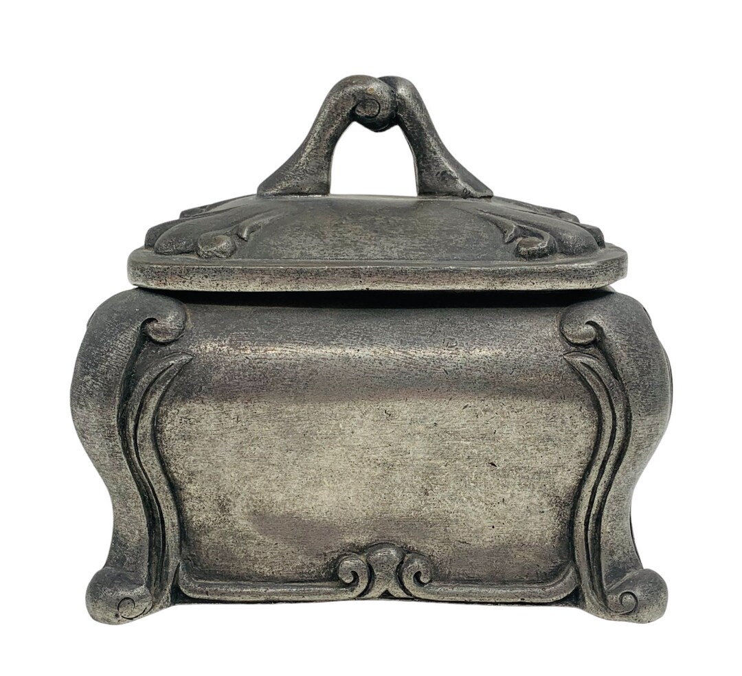 Antique Late 19th Century - Early 20th Century Pewter Art Nouveau Sugar ...