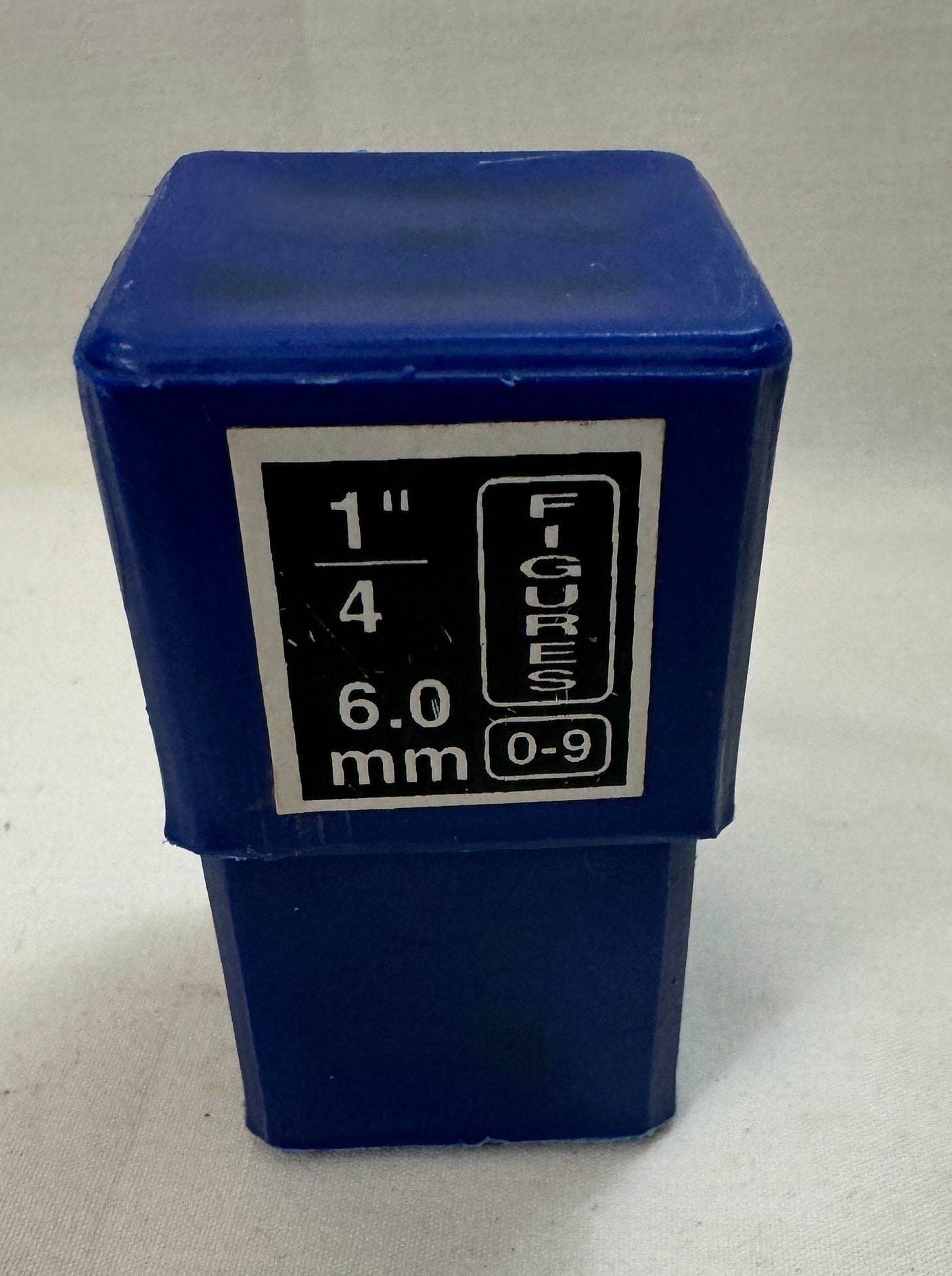 Leather or Metal Number Stamps 1/4" Steel Heavy Duty - Etsy