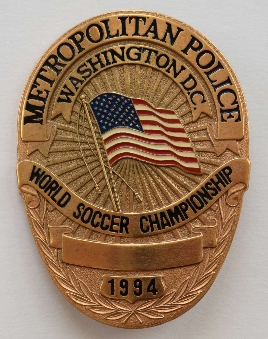 Washington DC Metropolitan Police Badge FIFA - Etsy