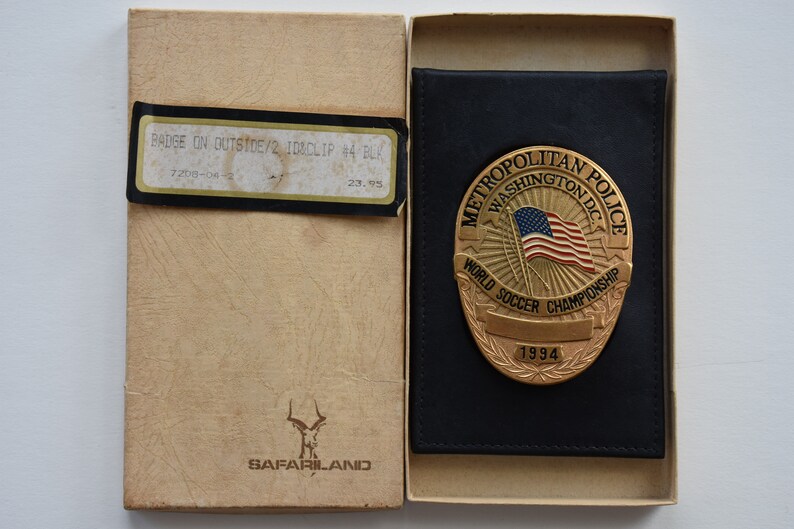 Washington DC Metropolitan Police Badge FIFA - Etsy