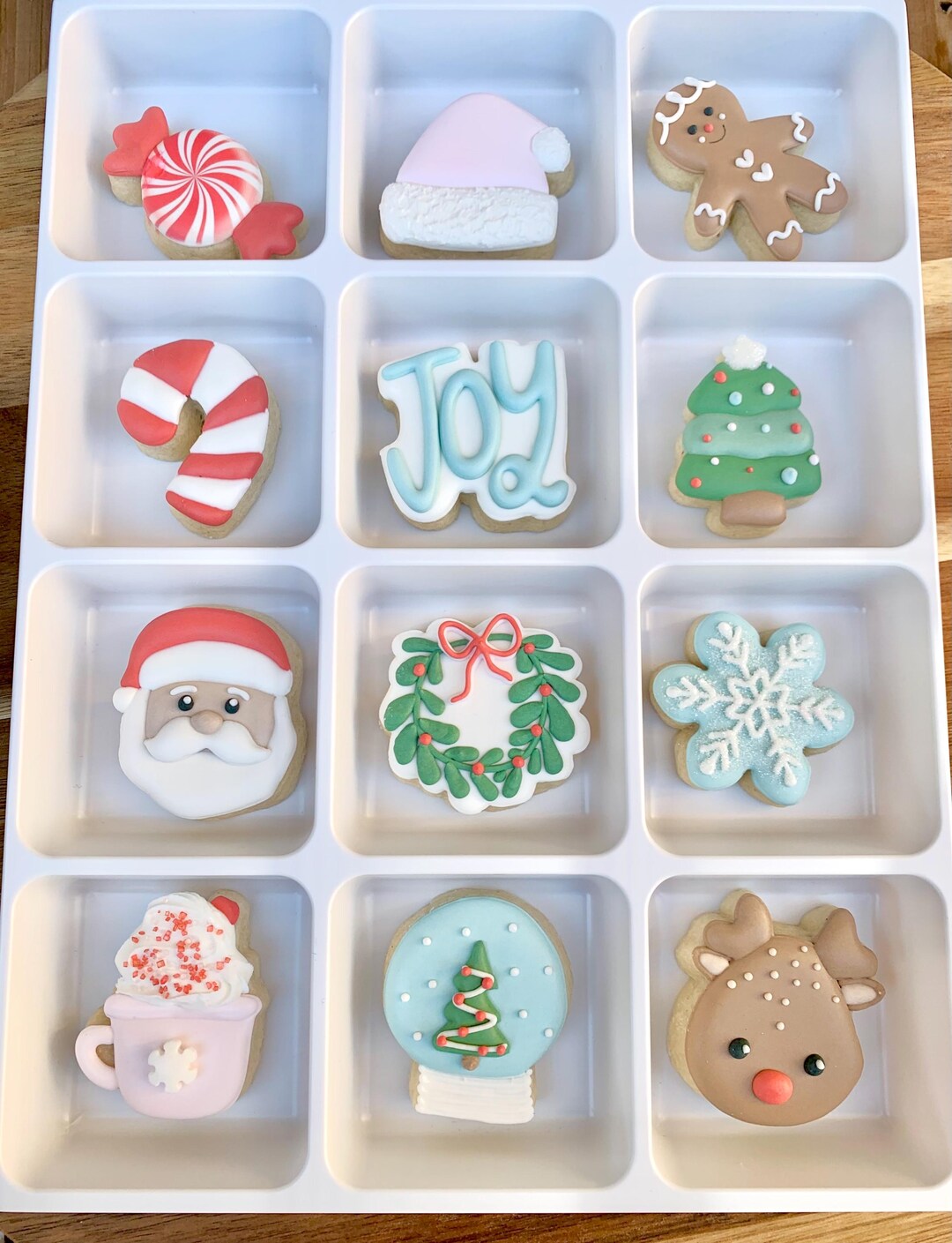 Christmas Cookie Advent Calendar - Etsy