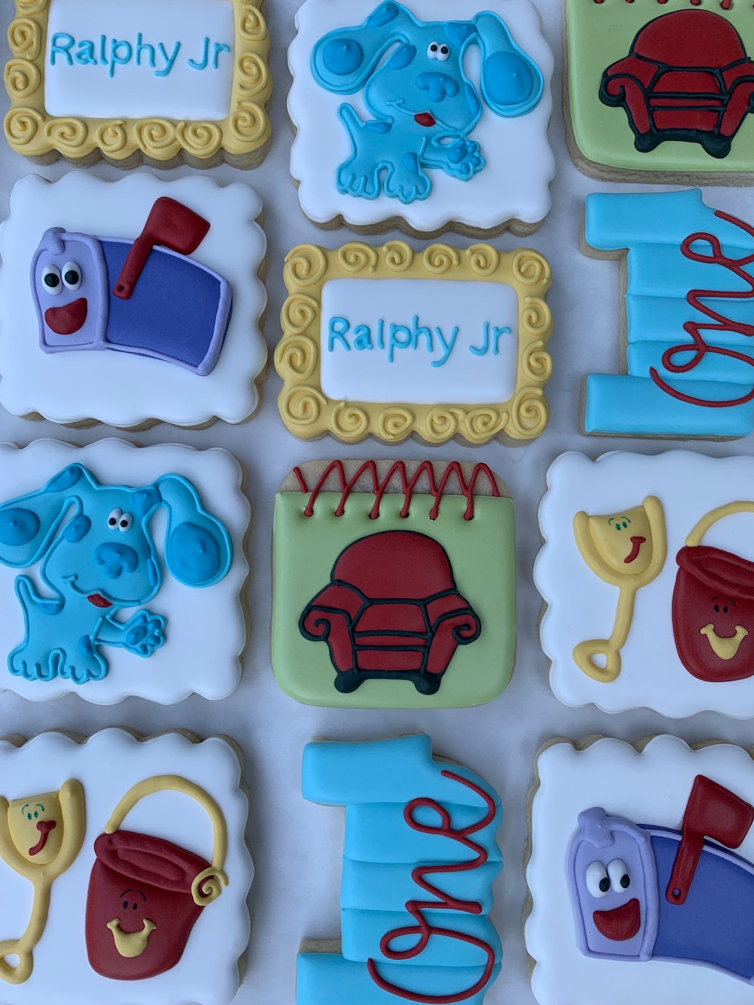 Two Dozen Blues Clues Birthday Cookies - Etsy