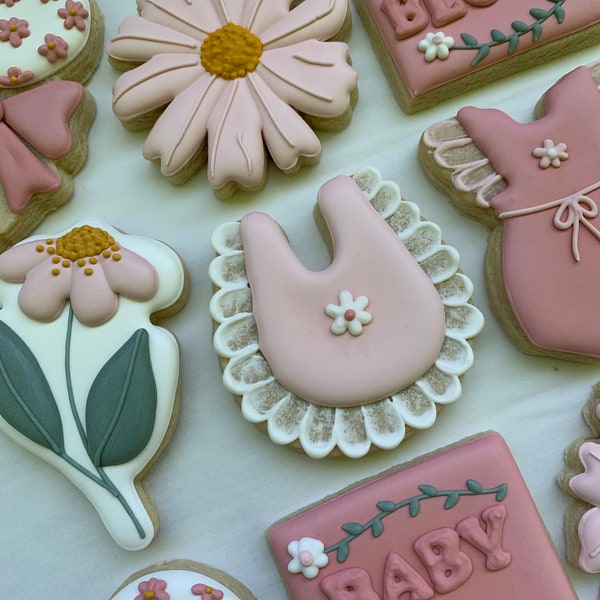 Baby in Bloom Cookies - Etsy