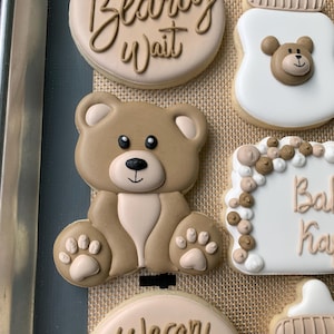 2 Dozen We Can Bearly Wait Baby Shower Cookies - Etsy
