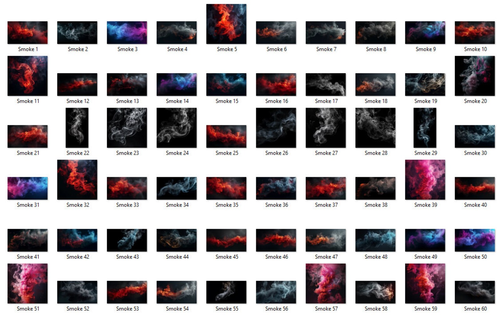 150 4k Smoke Overlays Mega Bundle - Enhance Your Edits - Photoshop ...
