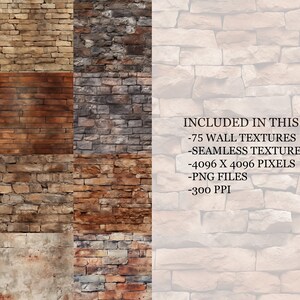 75 4K Wall Rock / Stone Seamless Textures - Digital - Wallpaper ...
