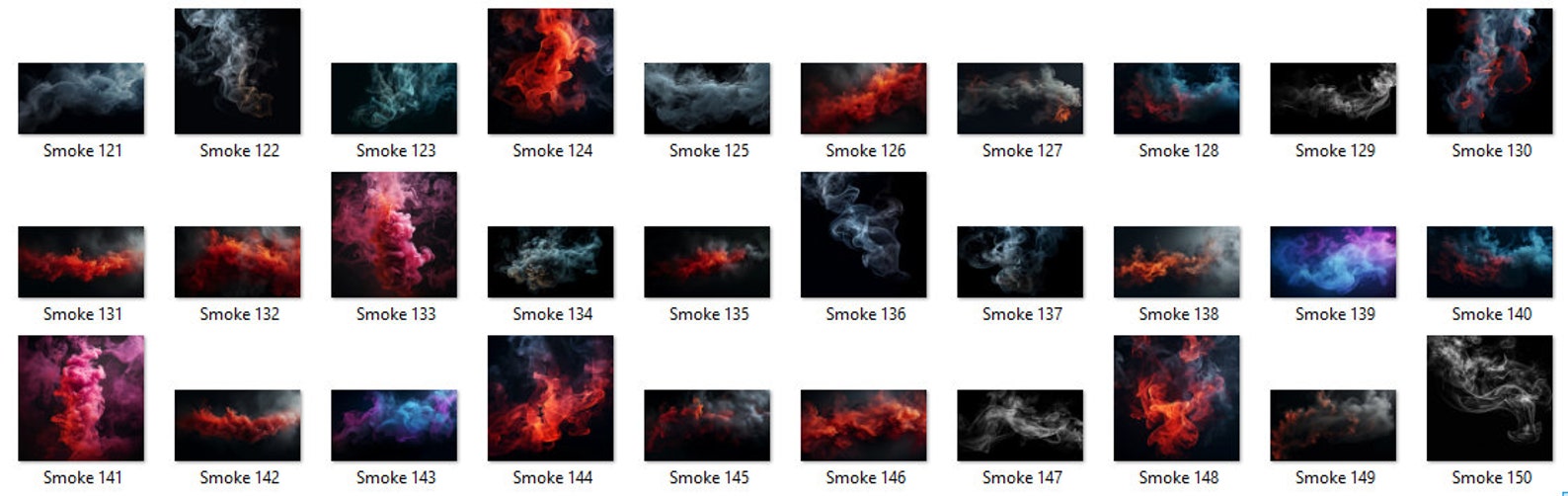 150 4k Smoke Overlays Mega Bundle - Enhance Your Edits - Photoshop ...