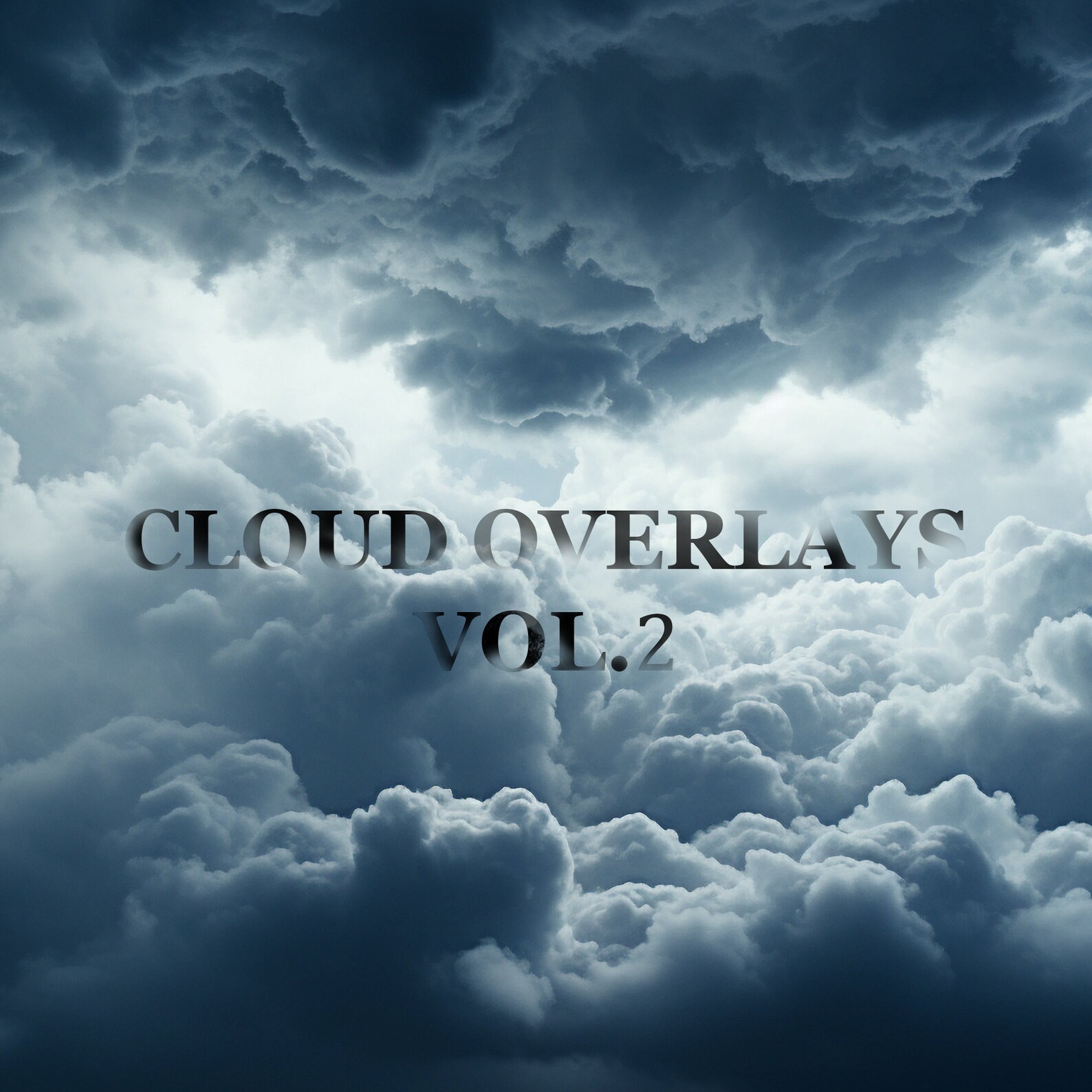 5K 158 Cloud Overlays Vol.2 - Photoshop Overlays - PNG - Digital -no ...