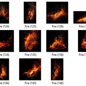 146 4k Fire Overlays Mega Bundle - Enhance Your Edits - Photoshop ...