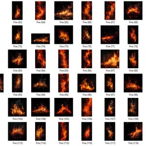 146 4k Fire Overlays Mega Bundle - Enhance Your Edits - Photoshop ...