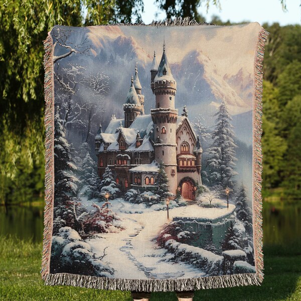 Wizard Castle Tapestry - Etsy