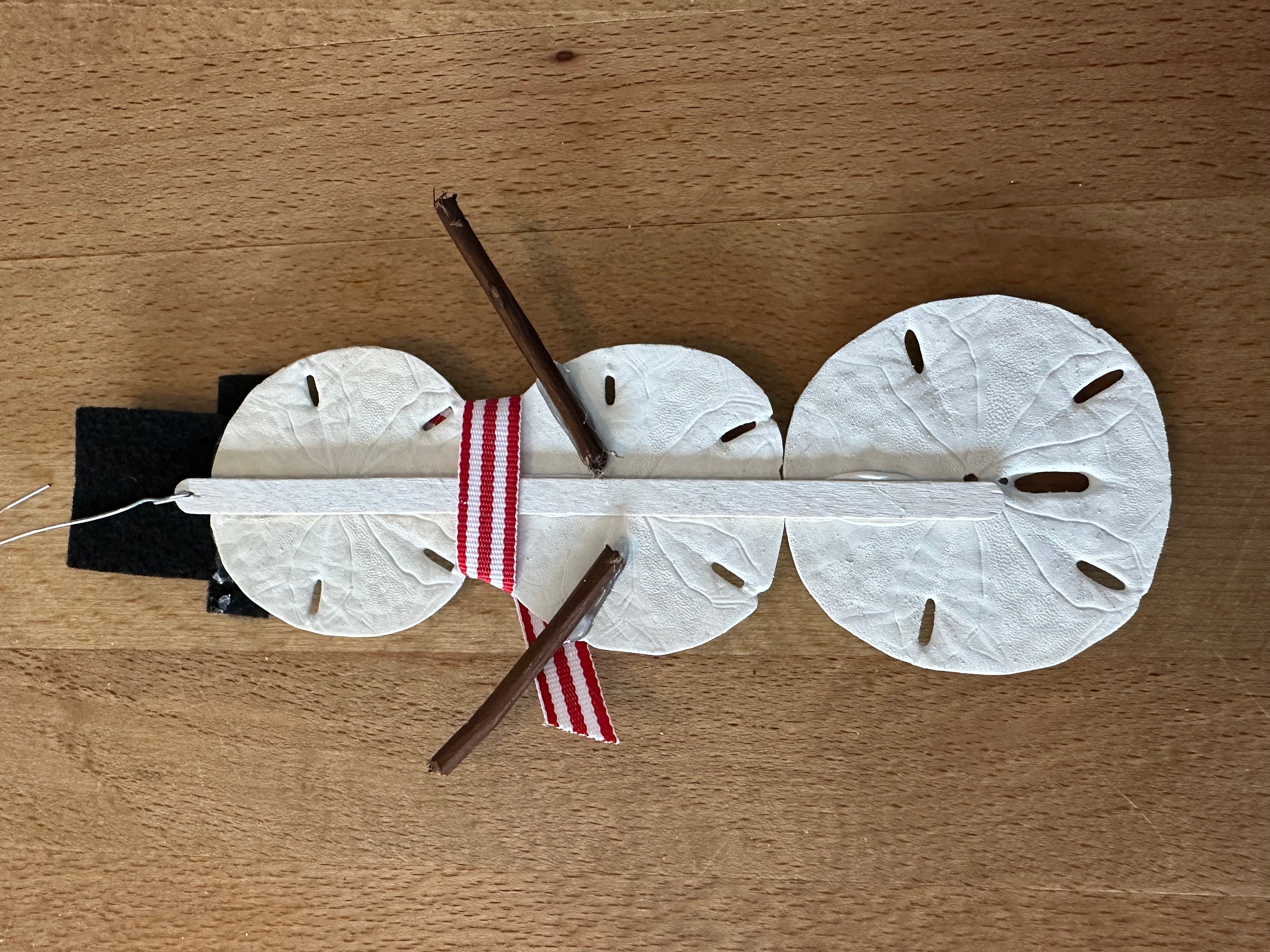 Sand Dollar Snowman Ornament Beach Coastal Decor Christmas - Etsy