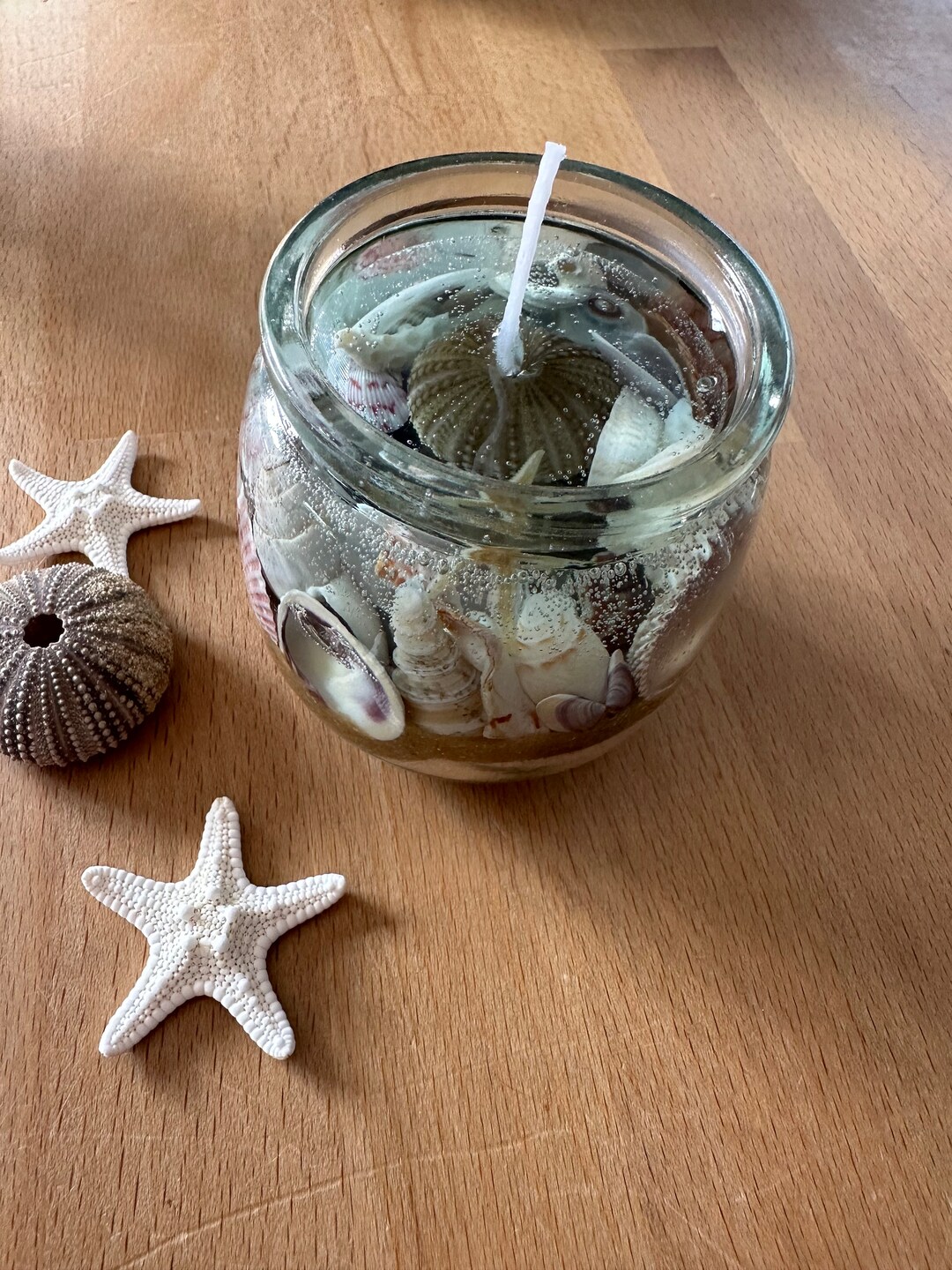 X-small Gel Shell Candle Florida Sand and Shells FREE SHIPPING - Etsy