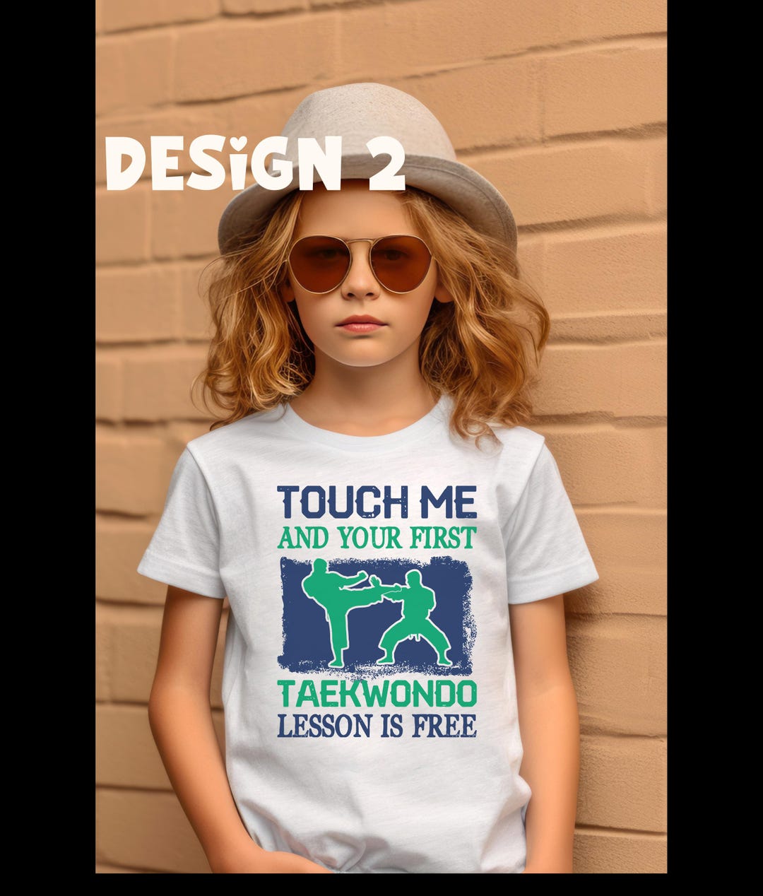 Kids Taekwondo Tshirt, Touch Me and Your First Taekwondo Lesson is Free ...