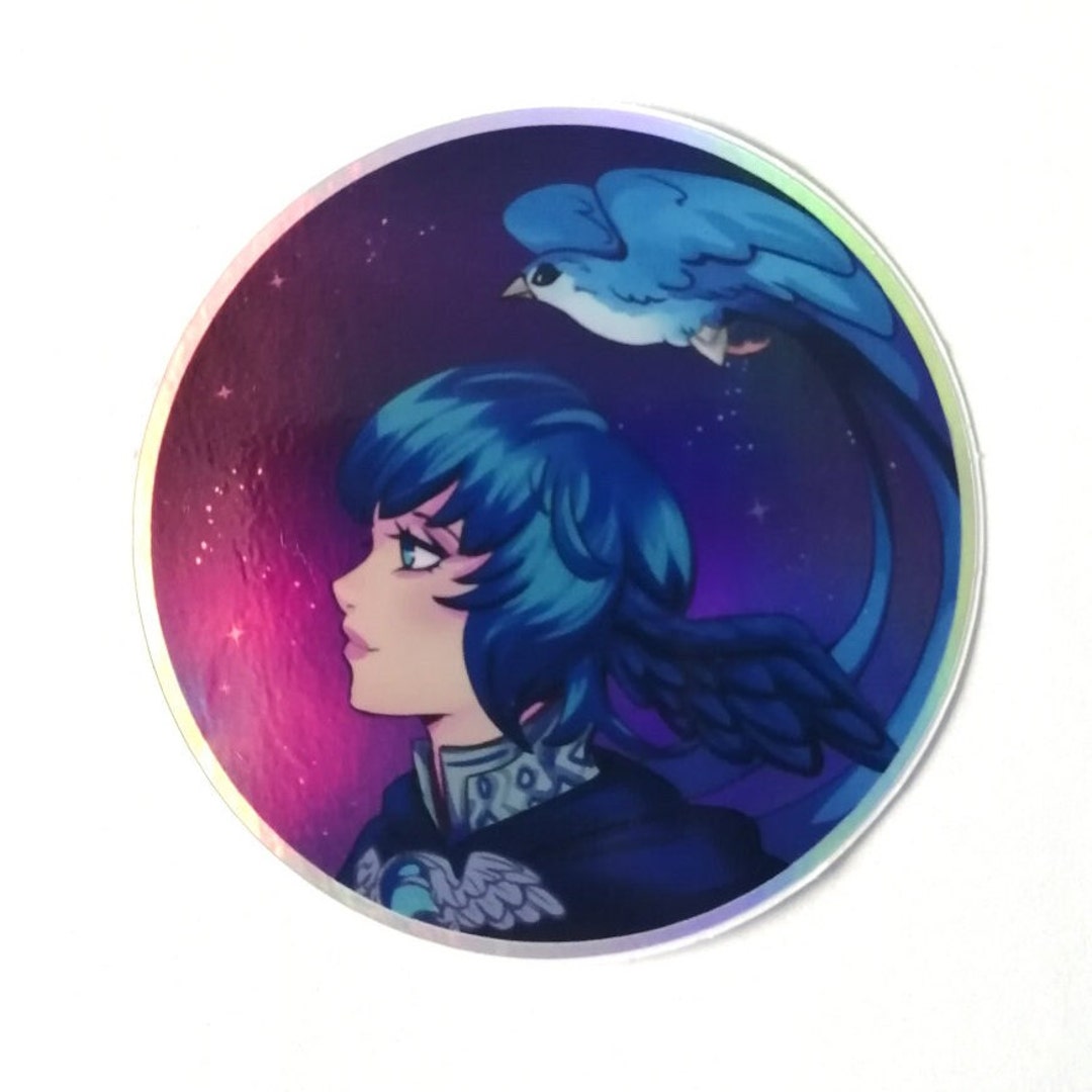 Final Fantasy 14, Meteion, Starbird, Endwalker, Holographic Sticker ...