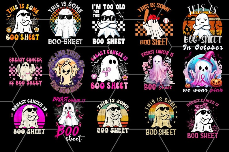 This is Some Boo Sheet Png Bundle, Funny Halloween PNG, Ghost Png ...