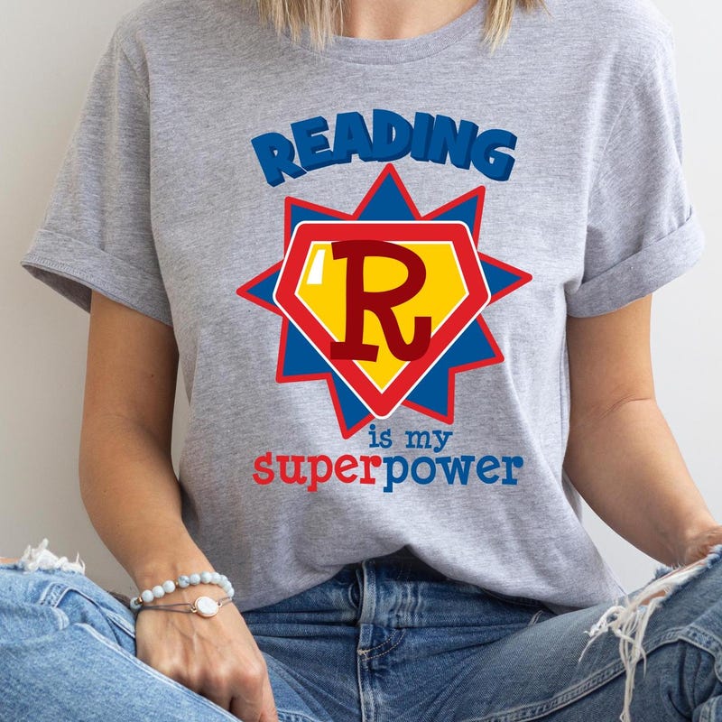 Reading is My Superpower - Etsy